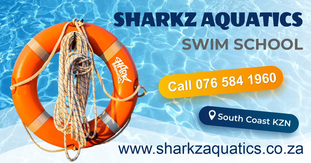 About Sharkz Aquatics 🏊‍♀️ Swim School in Sea Park KZN